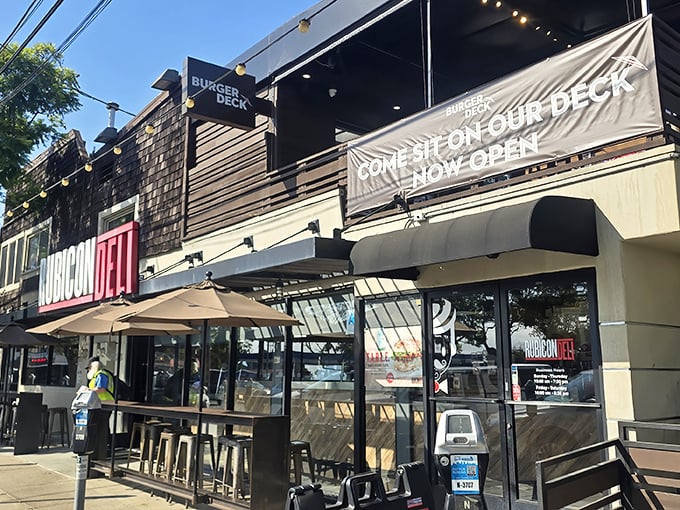 The unassuming storefront that launches a thousand sandwich pilgrimages. Don't let the modest exterior fool you—culinary greatness awaits inside.