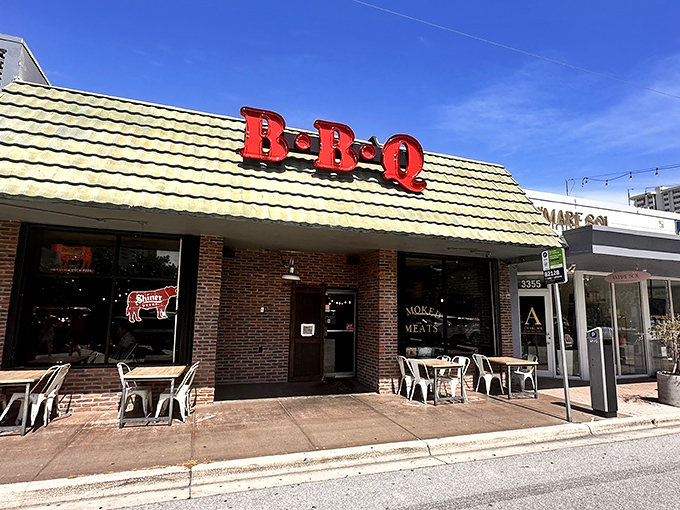 Sometimes the best meals happen in strip malls – this unassuming storefront proves that theory deliciously right.