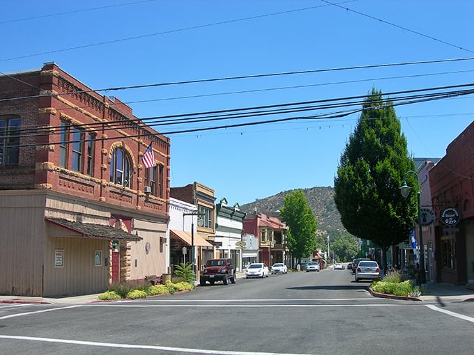 Yreka's historic downtown invites you to slow down and savor small-town charm, where brick buildings whisper Gold Rush tales under the watchful gaze of mountain slopes.
