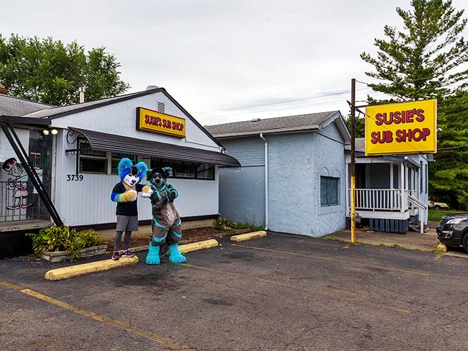In Columbus, the most magical storefronts often wear the least pretentious clothes. Susie's bright yellow signage has been guiding hungry pilgrims to sandwich nirvana for years.
