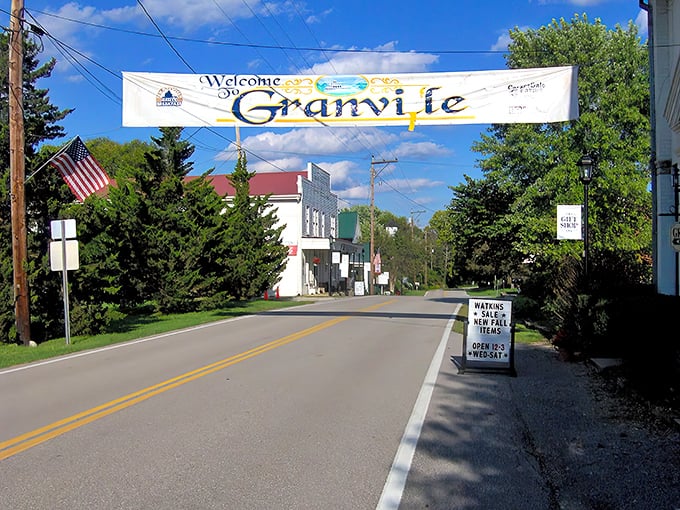 "Welcome to Granville" isn't just a sign – it's an invitation to step back into a simpler time where Main Street still matters.