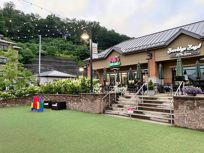 Rubi's sunny yellow exterior beckons like a lighthouse for the pizza-starved, complete with a patio perfect for people-watching while devouring Italian delights.