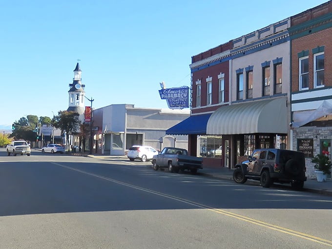 Main Street charm doesn't get more authentic than this—where locally-owned shops still outnumber chain stores and the clock tower keeps watch over unhurried afternoons.