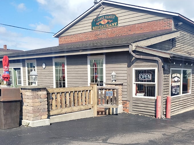 The unassuming exterior of Village Family Restaurant in Waynesville hides culinary treasures that would make your grandmother both proud and jealous.