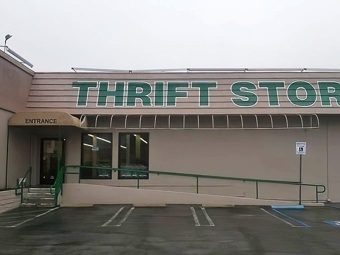 Your new favorite shopping destination awaits behind this unassuming storefront in Granada Hills, California.