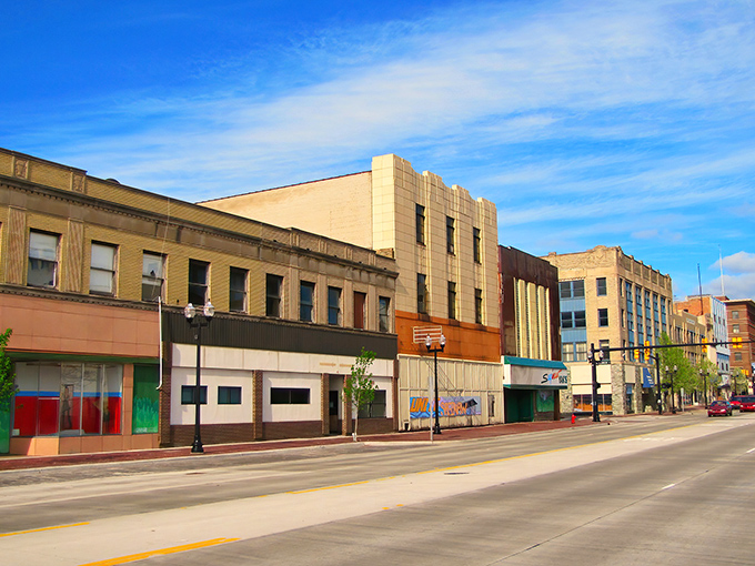 Saginaw's skyline proves you don't need skyscrapers to have a view worth writing home about.
