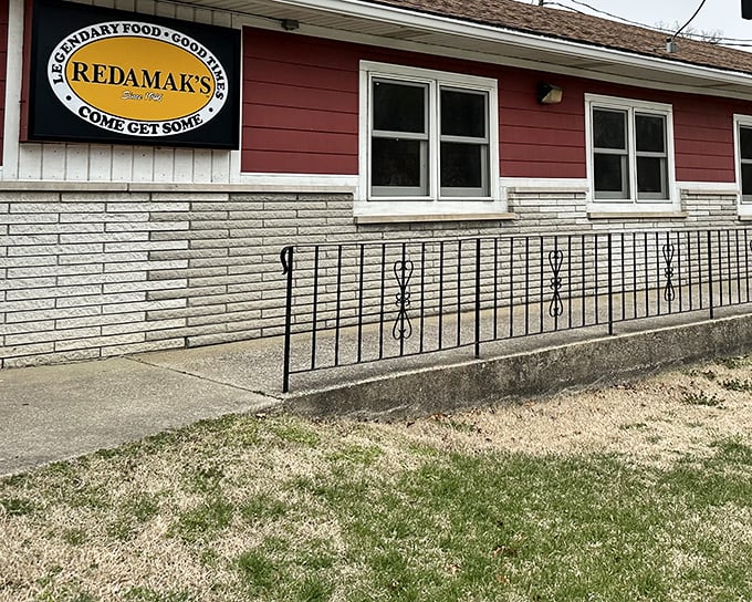 That "Legendary Food" sign isn't just clever marketing—it's a spoiler alert for what's about to happen to your taste buds.