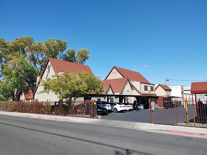 The unassuming Tudor exterior of The Haunted Museum belies the paranormal pandemonium waiting inside. Like a horror movie set disguised as your grandmother's dream home.