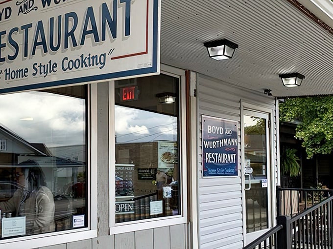 The unassuming storefront that's launched a thousand food pilgrimages. Like finding a treasure chest disguised as a garden shed—but with pie inside.