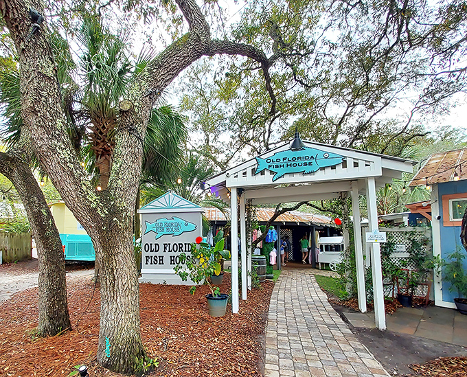 That gorgeous wooden fish sign out front isn't just décor – it's a delicious promise waiting to be fulfilled inside.