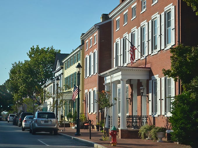 Historic homes with classic American architecture line Smyrna's streets, offering a picturesque backdrop for your culinary adventures.