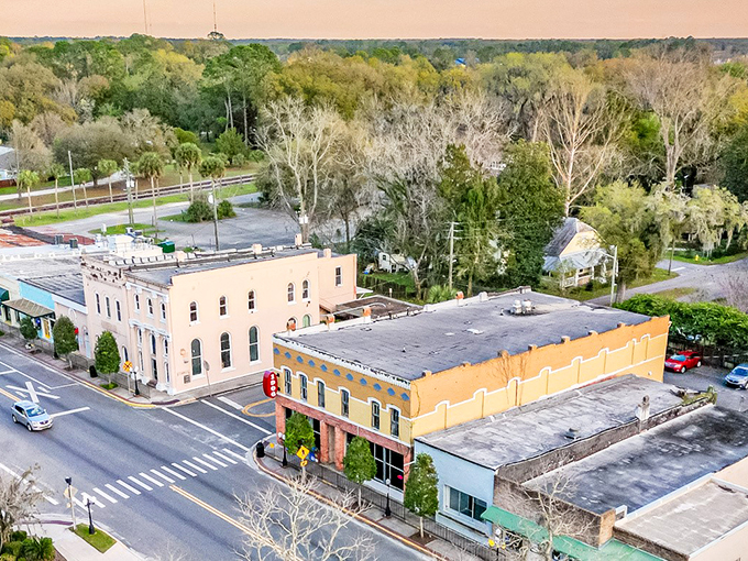 Newberry's historic downtown looks like it was plucked from a Hallmark movie set, but with authentic Florida sunshine and zero made-for-TV drama.