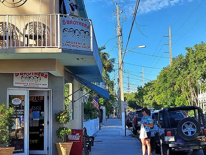 A slice of old Key West where palm trees sway, locals gather, and Cuban sandwiches achieve mythical status.