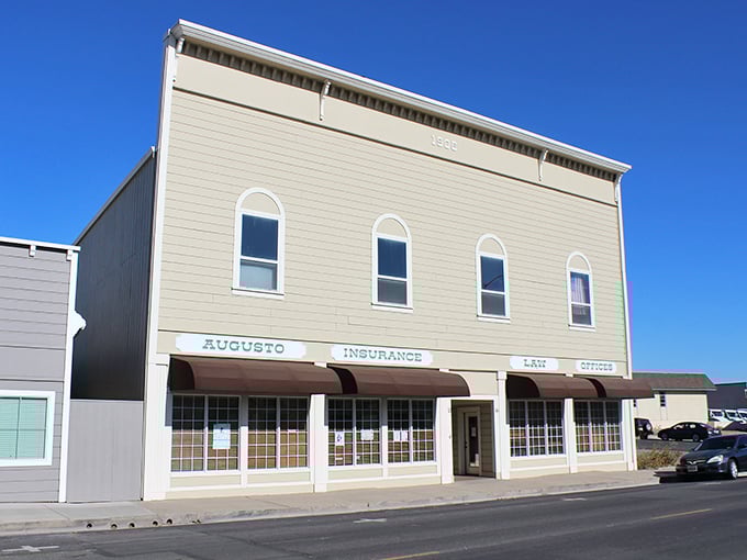 Historic storefronts like this one on Main Street tell Rio Vista's story better than any history book—each brick a chapter in small-town California charm.