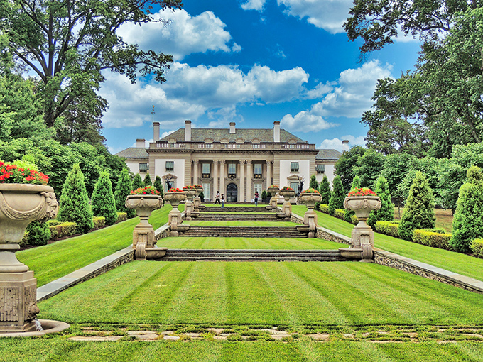 The approach to Nemours Estate feels like stumbling onto a movie set—except this French-inspired chateau is the real deal, no special effects required.