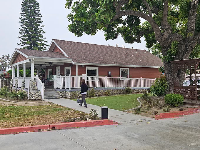 This charming cottage could easily be mistaken for your favorite aunt's house, complete with breakfast magic inside.