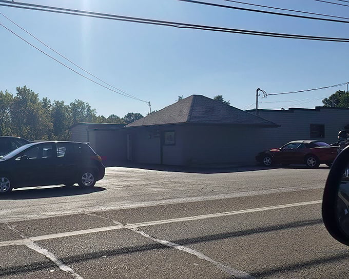 From the outside, you'd never guess what awaits. This humble building houses some of Ohio's most celebrated beef – proof that books and steakhouses shouldn't be judged by their covers.