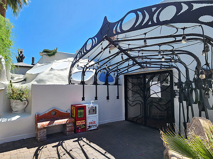 This unassuming exterior holds treasures that would make a pirate jealous – except these are edible and legal.