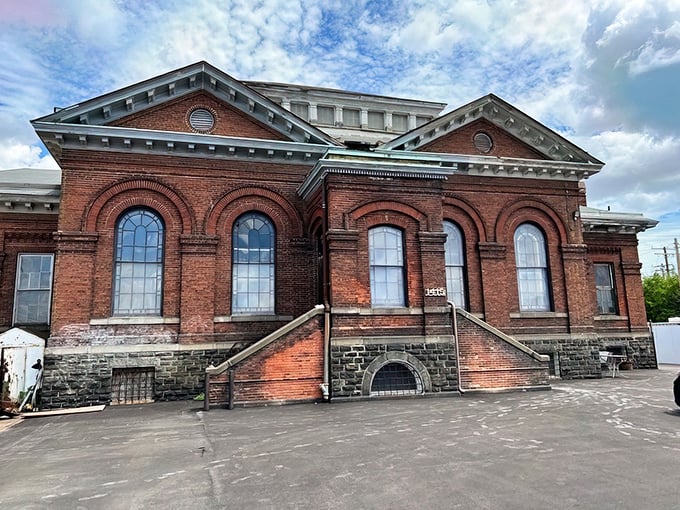 This isn't just a building—it's a time machine disguised as architecture. Baltimore's brick cathedral of curiosities beckons with stories etched in every arch.