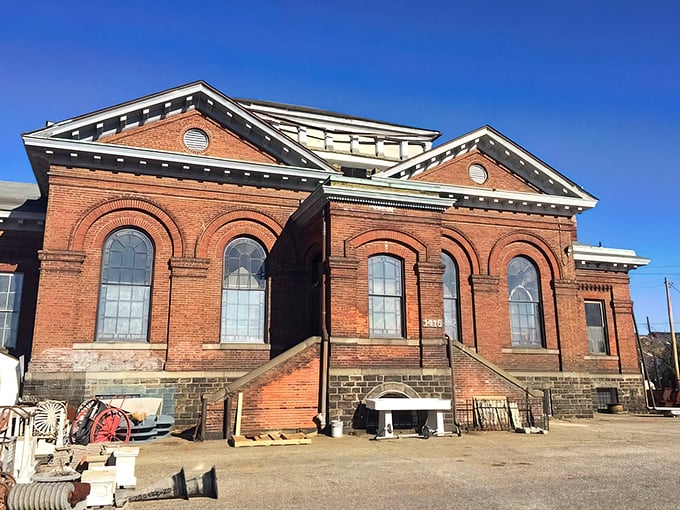 This isn't just a building—it's a time machine disguised as architecture. Baltimore's brick cathedral of curiosities beckons with stories etched in every arch.