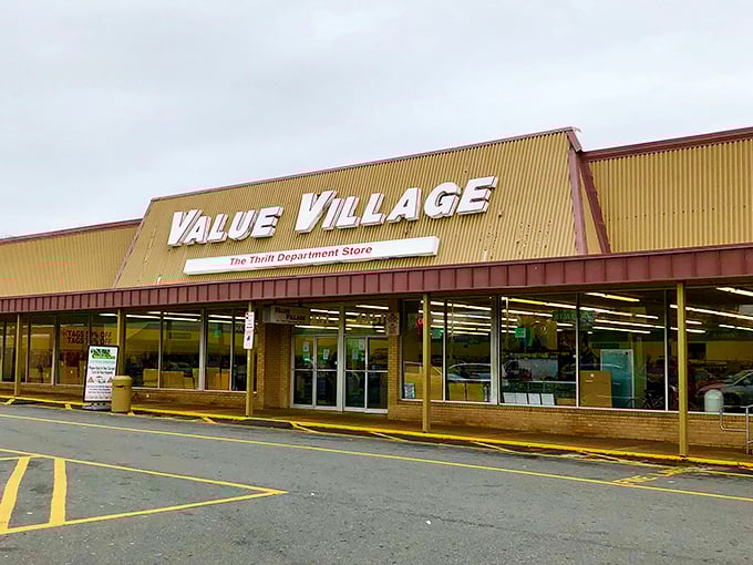 Behold the temple of thrift, where wallets go to recover from retail therapy trauma.