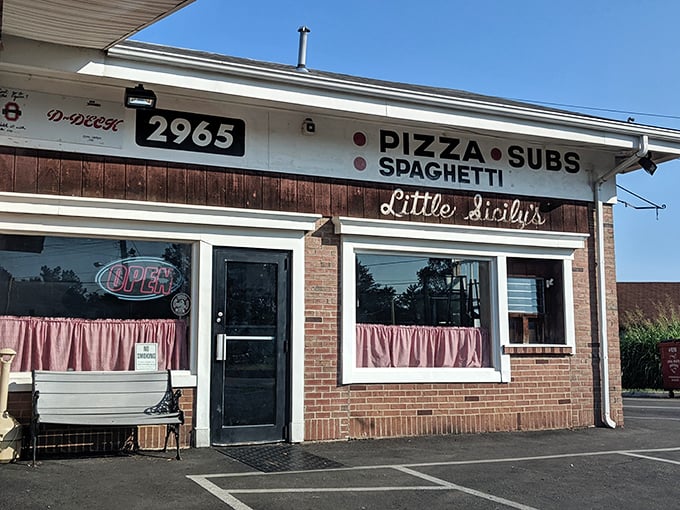 The unassuming brick exterior of Little Sicily's might not scream "culinary destination," but the best food treasures often hide in plain sight.