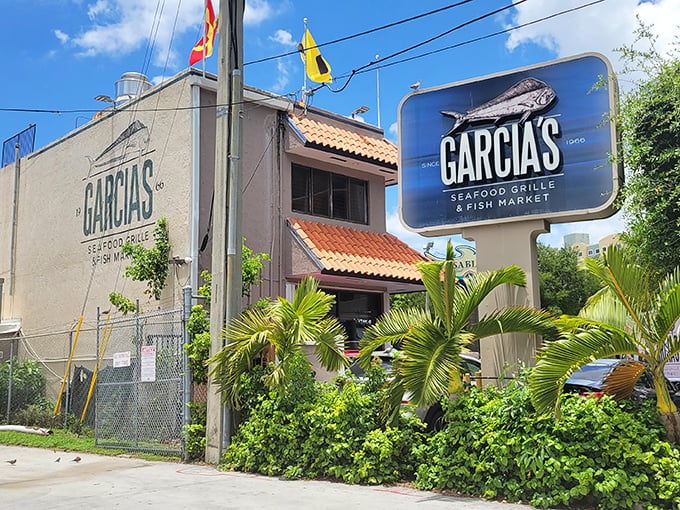 The unassuming exterior of Garcia's hides Miami's seafood treasure like a pearl in an oyster – no glitz needed when the fish speaks for itself.