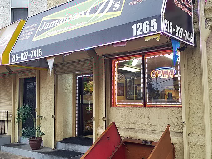 Beneath the modest awning of Jamaican D’s, step inside to discover bold Caribbean flavors that will stop you in your tracks.