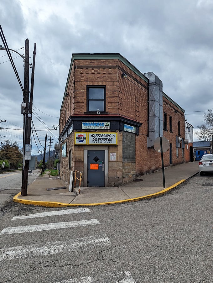 The unassuming corner brick building houses culinary treasures that Pittsburgh locals have cherished for generations. Battleship sandwiches await inside this modest fortress of flavor.