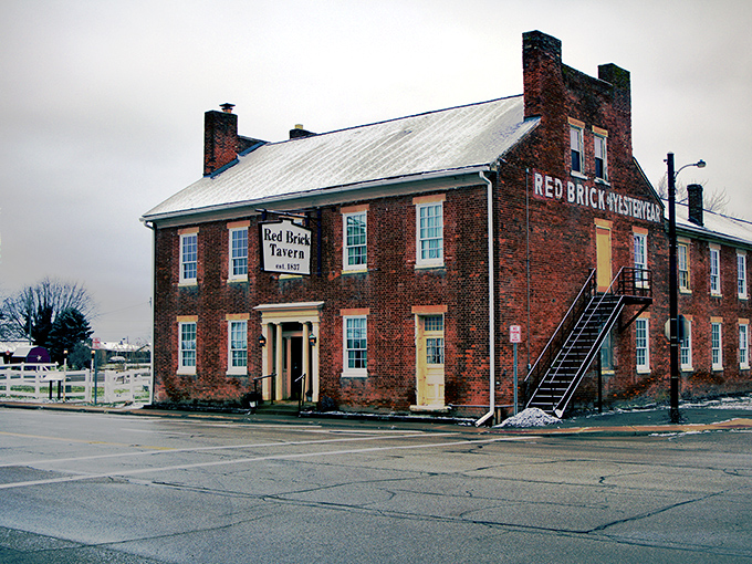 This historic facade whispers "come inside" louder than your grandmother calling you for Sunday dinner.