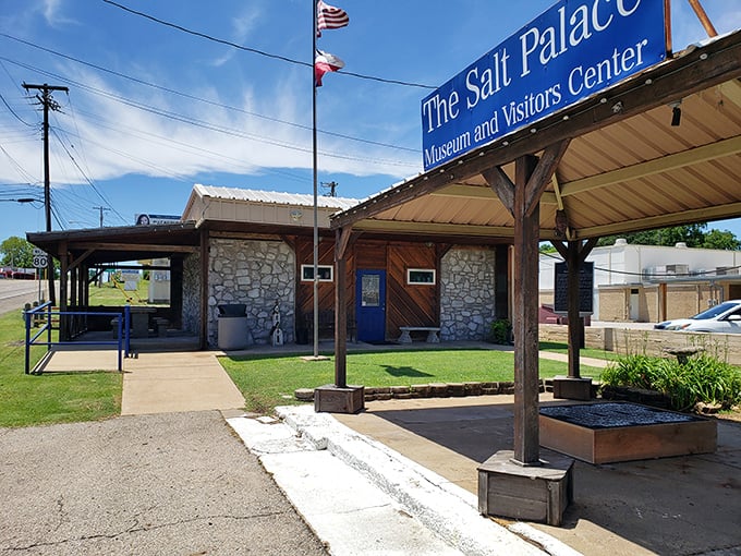 The Salt Palace welcomes visitors with its stone facade and wooden beams – the only museum where "don't lick the exhibits" is genuinely challenging advice.