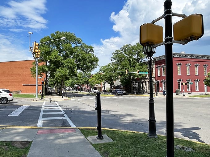 Wellsboro's Main Street feels like Norman Rockwell painted it yesterday, complete with gas lamps that make evening strolls magical.