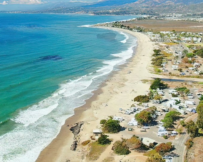 The California coastline doesn't get more postcard-perfect than this. Carpinteria's pristine shoreline stretches like nature's welcome mat, inviting you to kick off your shoes and stay awhile.