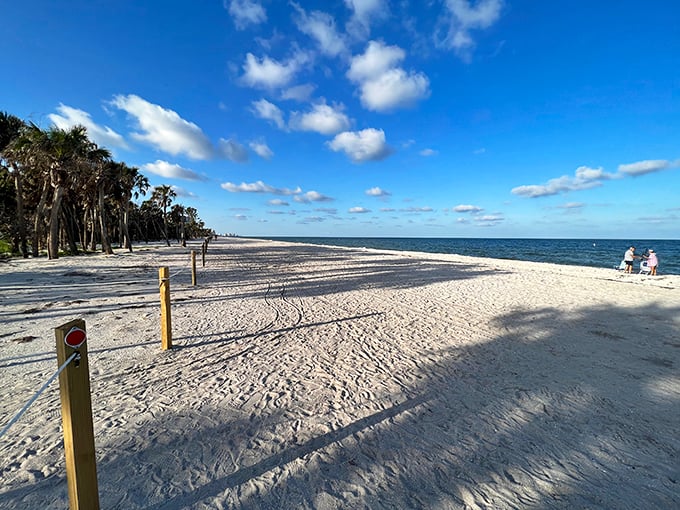 Paradise doesn't need a filter. Wiggins Pass Beach stretches out like nature's welcome mat, inviting you to leave footprints and take memories.