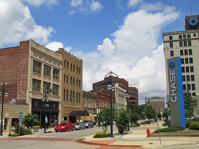 Downtown Moline's historic architecture tells stories of bygone eras while housing modern businesses—a perfect blend of past and present along the Mississippi.