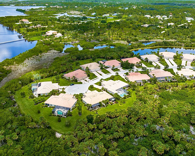 Port Charlotte's waterfront neighborhoods offer that perfect Florida dream – canals, greenery, and homes where your morning coffee comes with a water view.