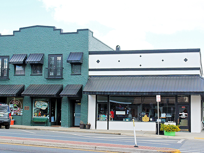 Downtown's colorful storefronts with their charming awnings aren't trying to be Instagram-worthy—they've been picture-perfect since before filters were invented.