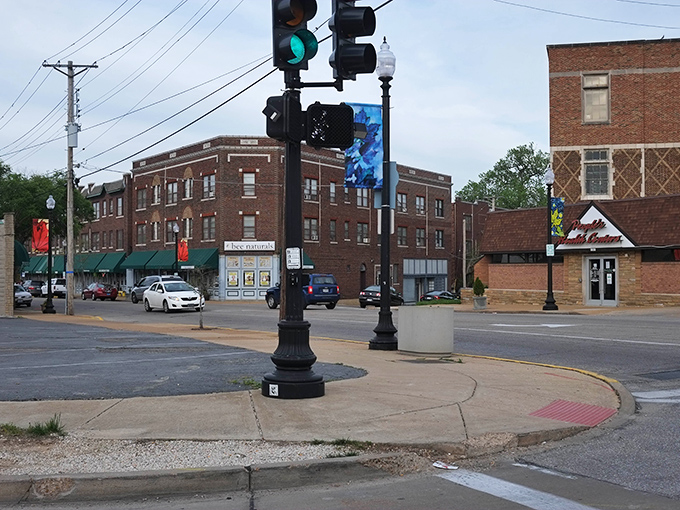 Manchester Road stretches before you like a promise – Maplewood's main artery offers small-town charm with big-city convenience just minutes from St. Louis.