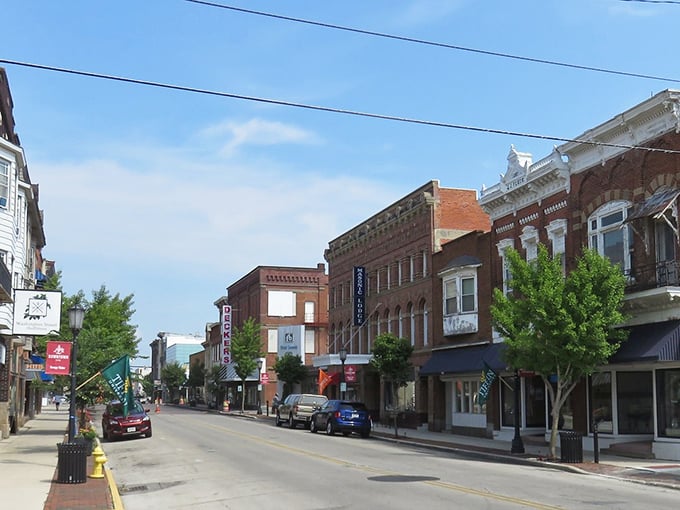 Tiffin's historic downtown looks like a movie set where people actually live – brick buildings with stories to tell and sidewalks made for actual walking.