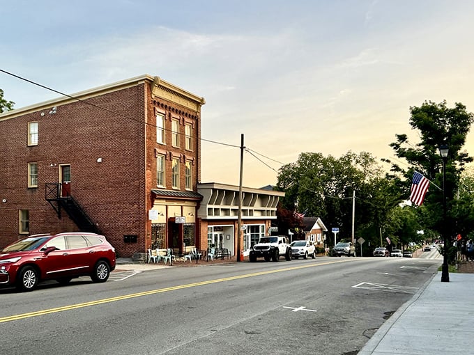 Downtown Abingdon unfolds like a perfectly preserved postcard, where every brick tells a story worth hearing.