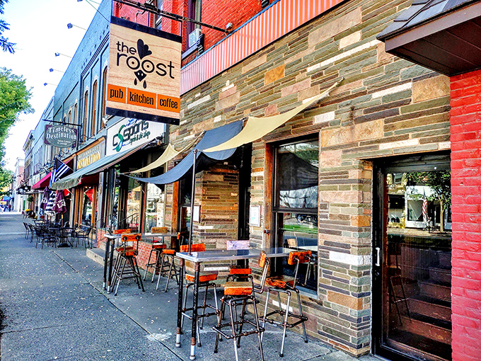 The Roost beckons from downtown Wellsboro like that friend who always knows the best spots nobody else has discovered yet.