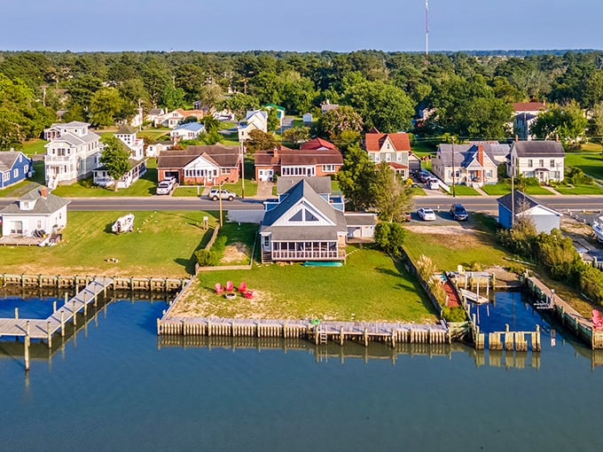 Waterfront living at its finest. These charming homes with private docks embody the island dream—where morning coffee comes with a side of spectacular bay views.