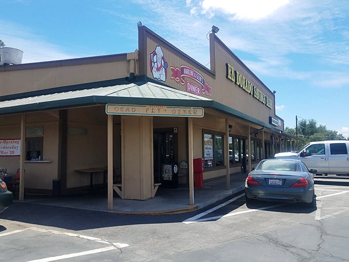 The unassuming exterior of Marlene & Glen's Diner hides culinary treasures within. Like finding a diamond in a strip mall, this Plymouth gem beckons hungry travelers.