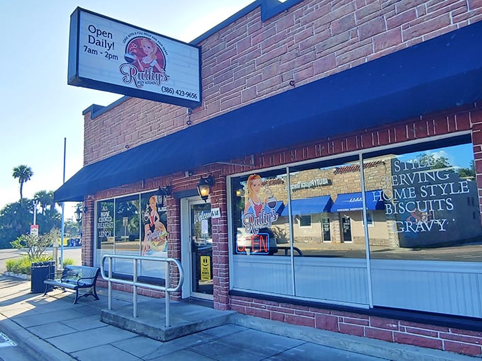 This humble brick facade hides breakfast magic that would make your grandmother weep with joy.