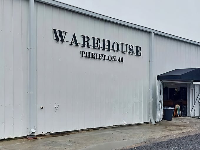 That corrugated metal exterior might fool you, but inside lies a treasure trove that would make pirates weep with envy.