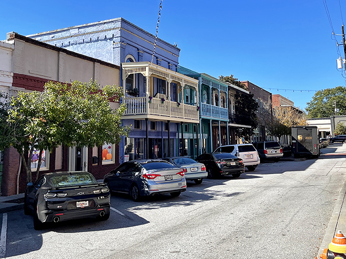 Historic storefronts line Commercial Street like a living museum where the past and present mingle over coffee and gossip.