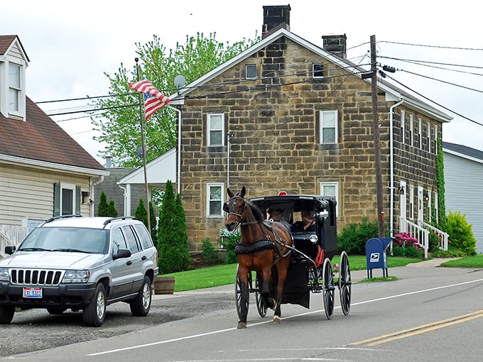 Where time slows down and horse-drawn buggies share the road with SUVs. This stone building has witnessed more American history than most history textbooks cover. 