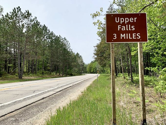 The anticipation builds with each mile marker – like waiting for the curtain to rise on nature's greatest show.