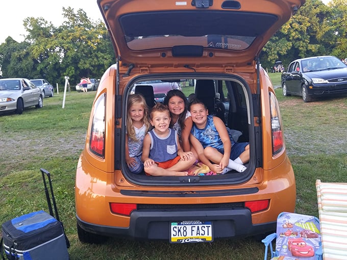 Kids in the back of a Soul—creating the core memories that will have them bringing their own children here in twenty years.