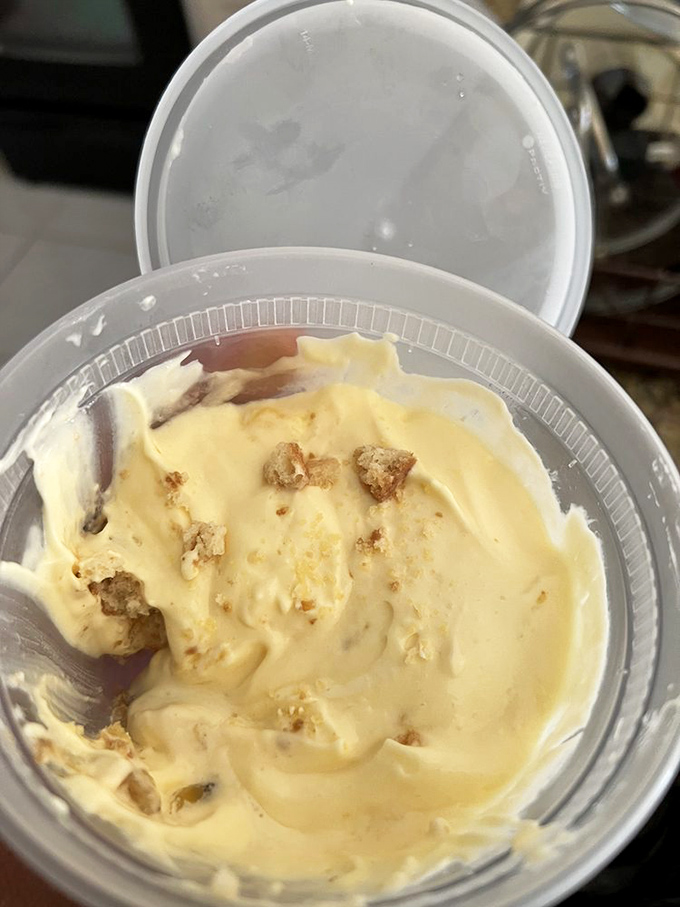 Banana pudding that would make your grandmother jealous. Those vanilla wafer chunks aren't just ingredients—they're treasure islands in a creamy sea.